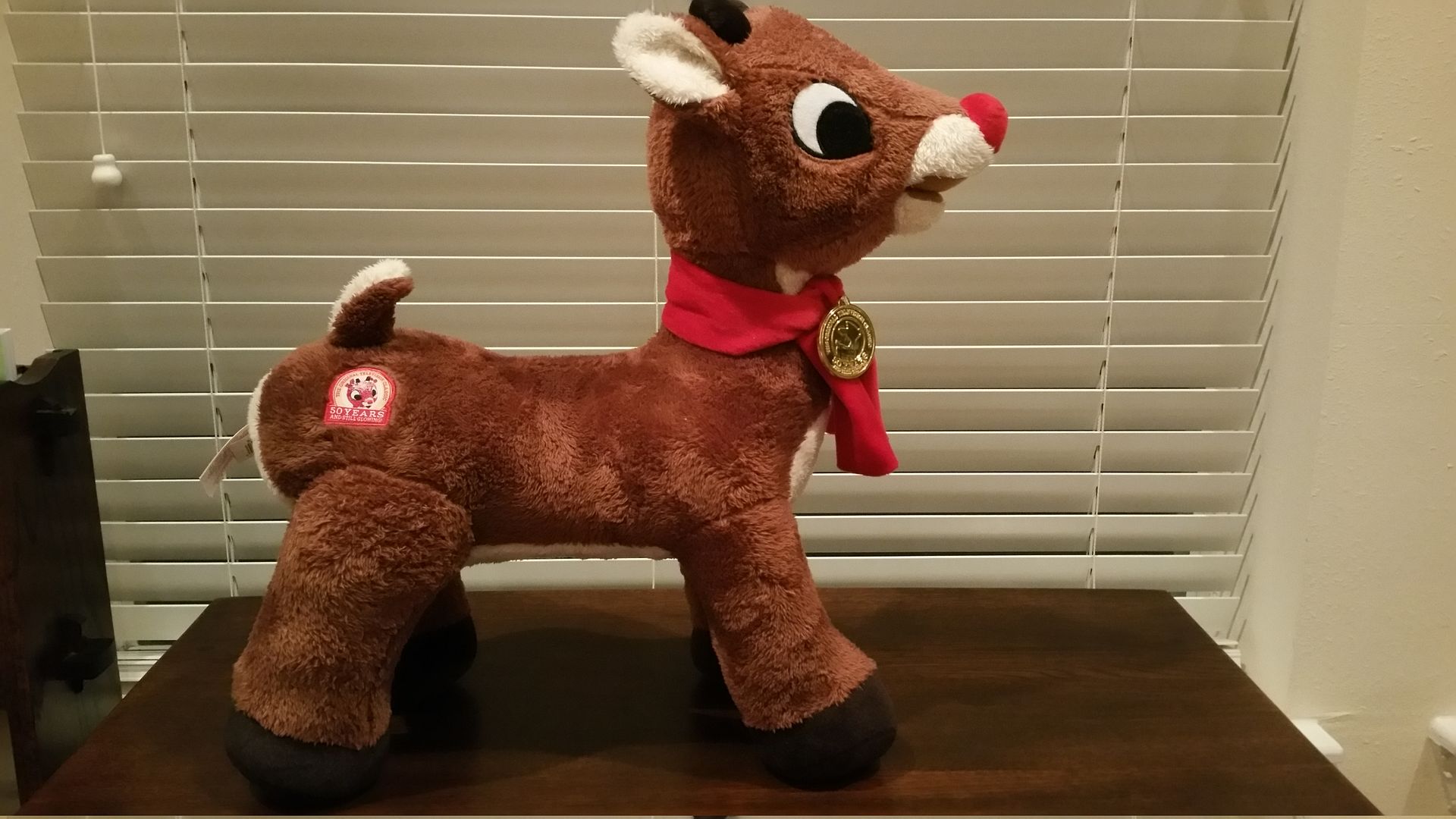 NWT DAN DEE BIG 20" RUDOLPH RED NOSED REINDEER PLUSH STUFFED ANIMAL ...